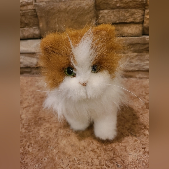 Hasbro | Toys | Furreal Friends Tabby Cat Plush | Poshmark
